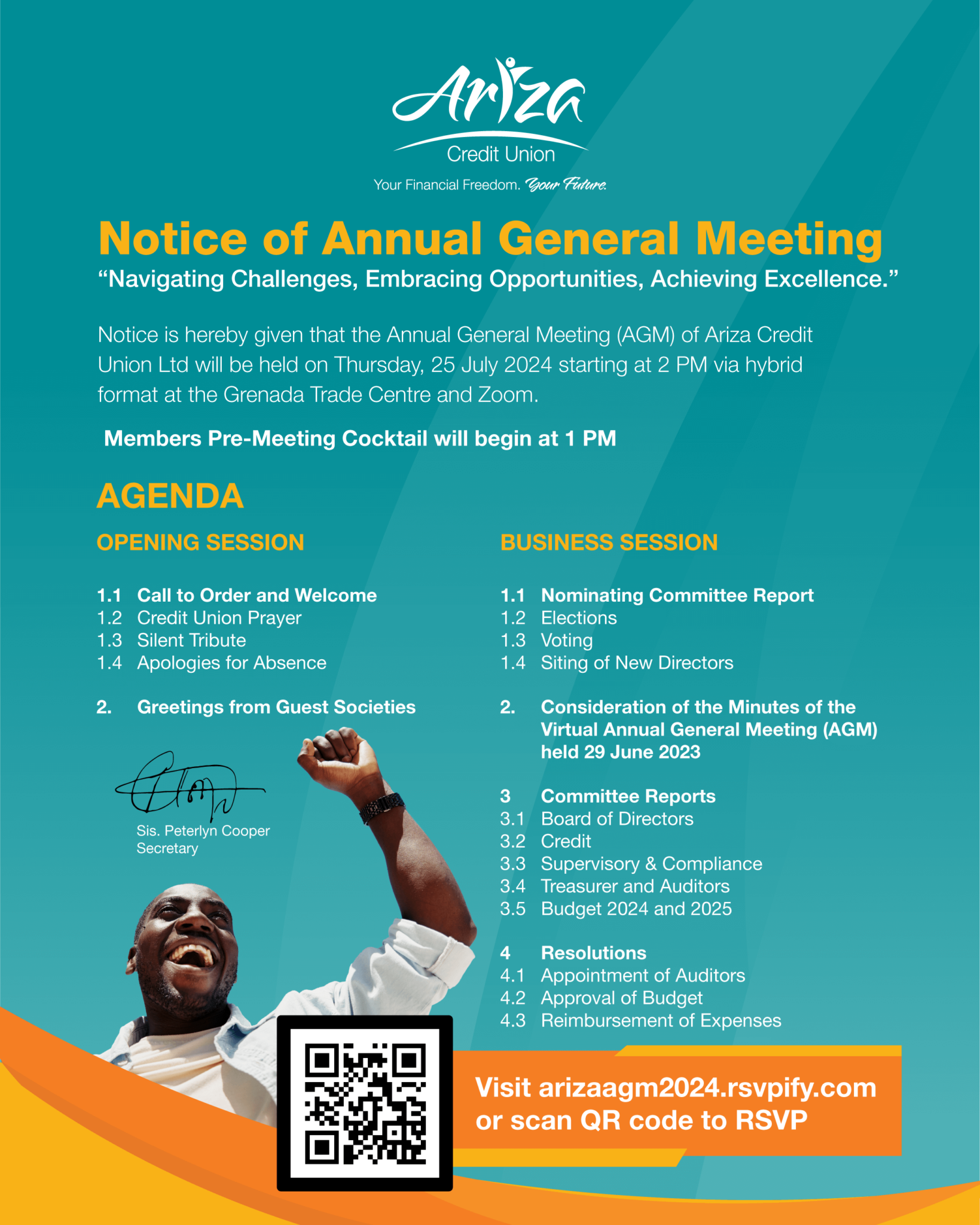 Annual General Meeting (AGM) - Ariza Credit Union